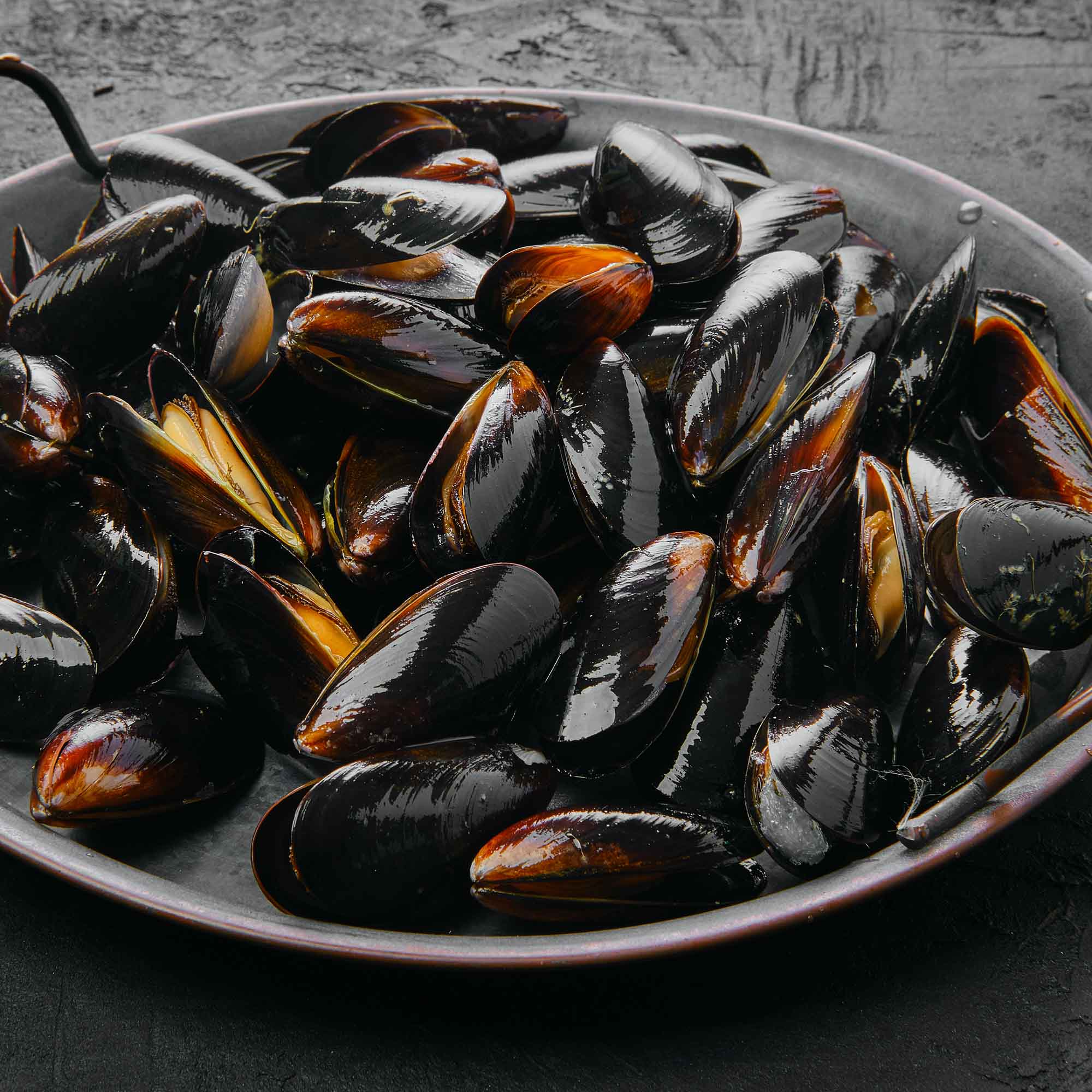 Midii intregi prefierte, calibru 40/60 1kg - Bocado