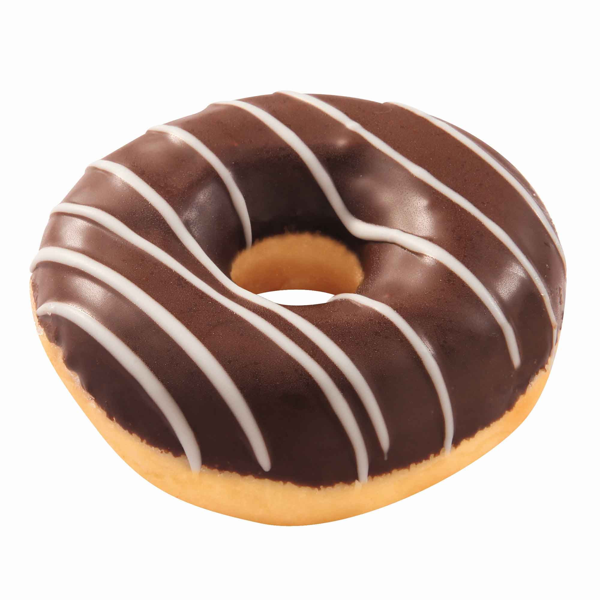 Gogoasa cu umplutura si glazura de ciocolata, fully baked 70g - Bocado