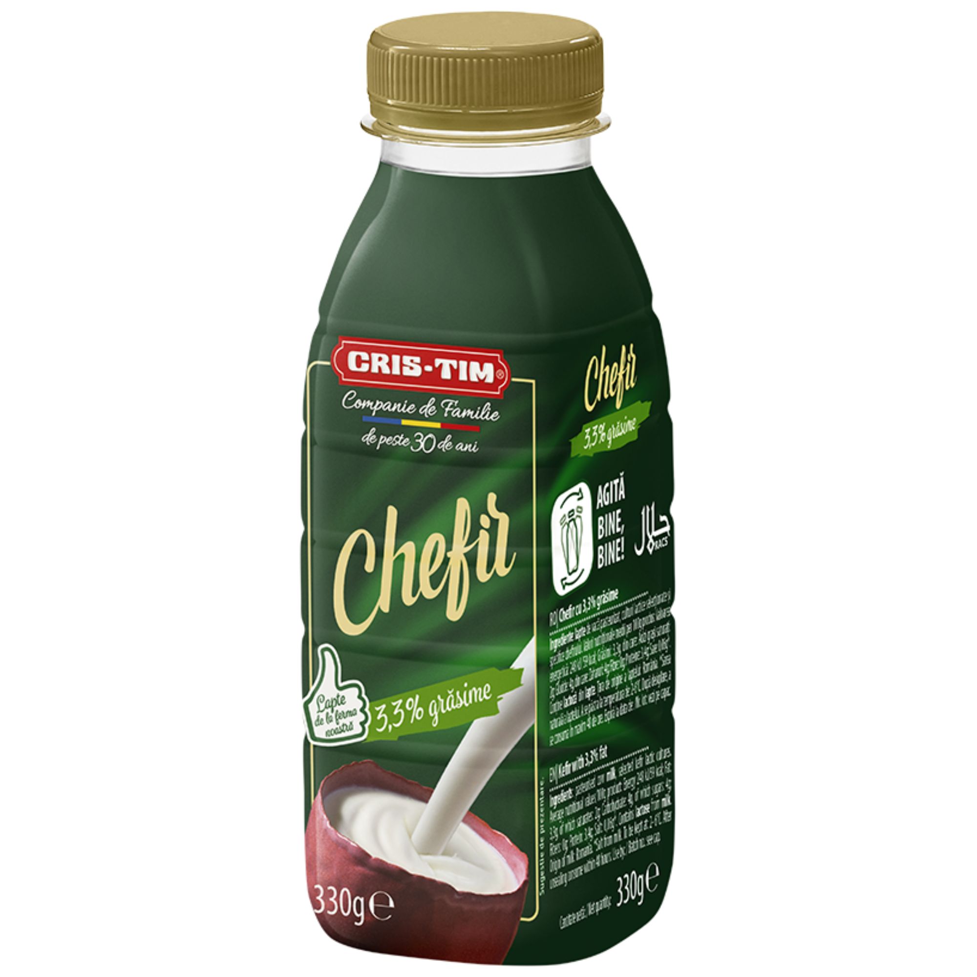 Chefir 3.3% 330g bax*6 buc - Bocado