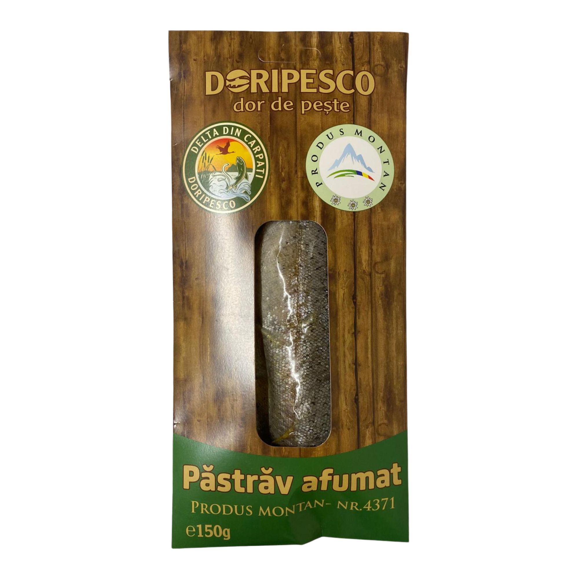 Pastrav afumat Produs Montan 150g bax*6 buc - Bocado