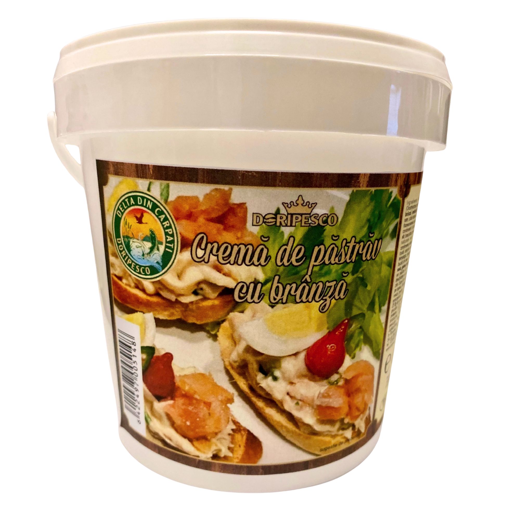 Crema de pastrav cu branza 800g - Bocado