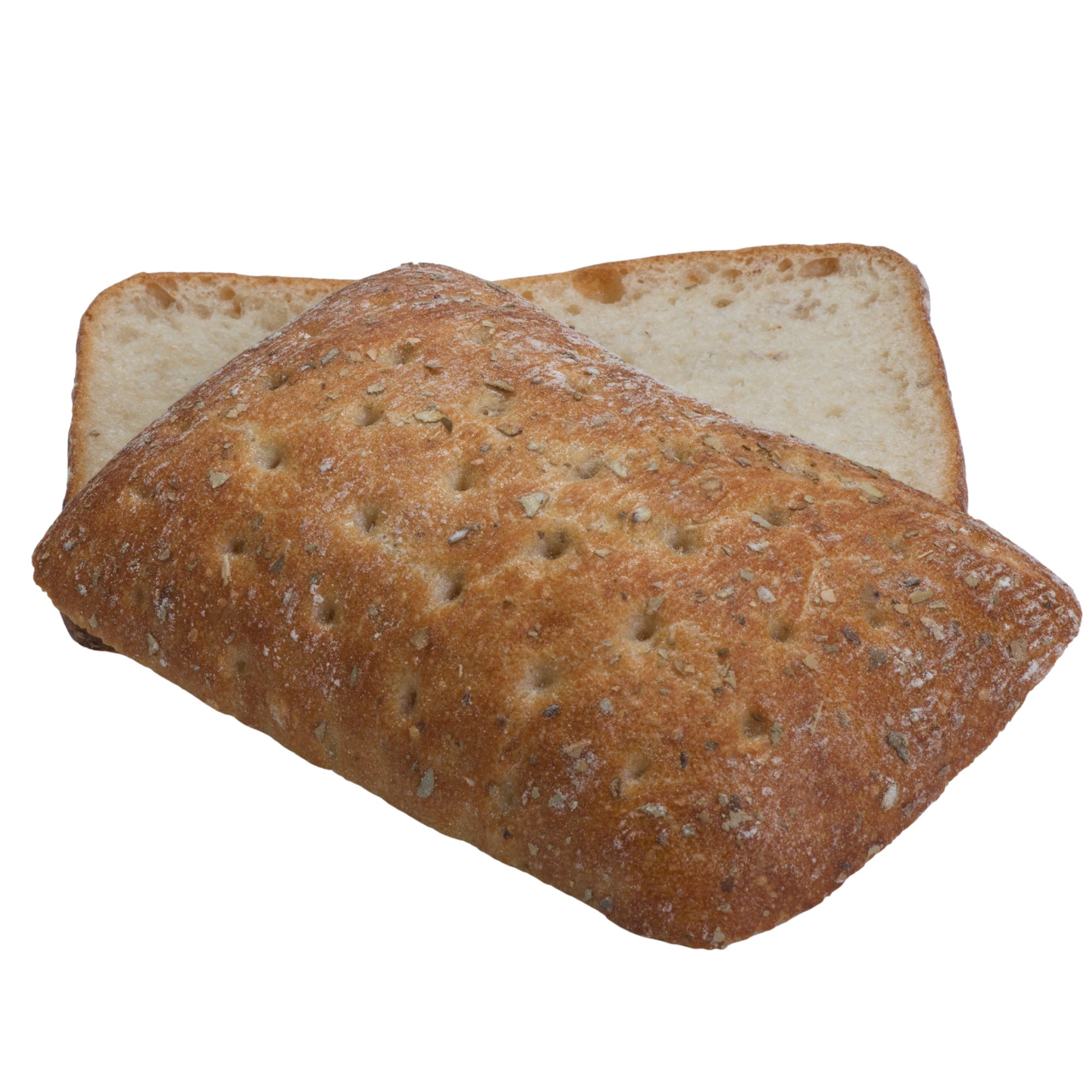 Focaccia mediteraneana cu maia, ulei din turte de masline si ierburi ...