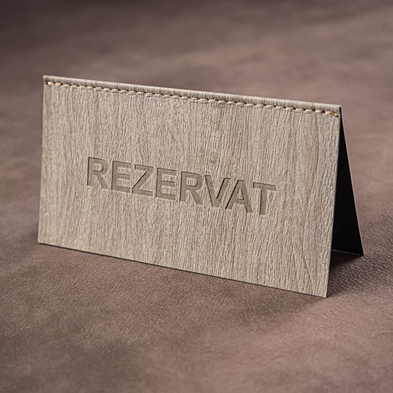 Suport pentru rezervare Wood, 14x7.5cm - Bocado